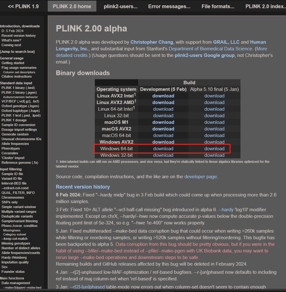 plink插件 | HL's blog